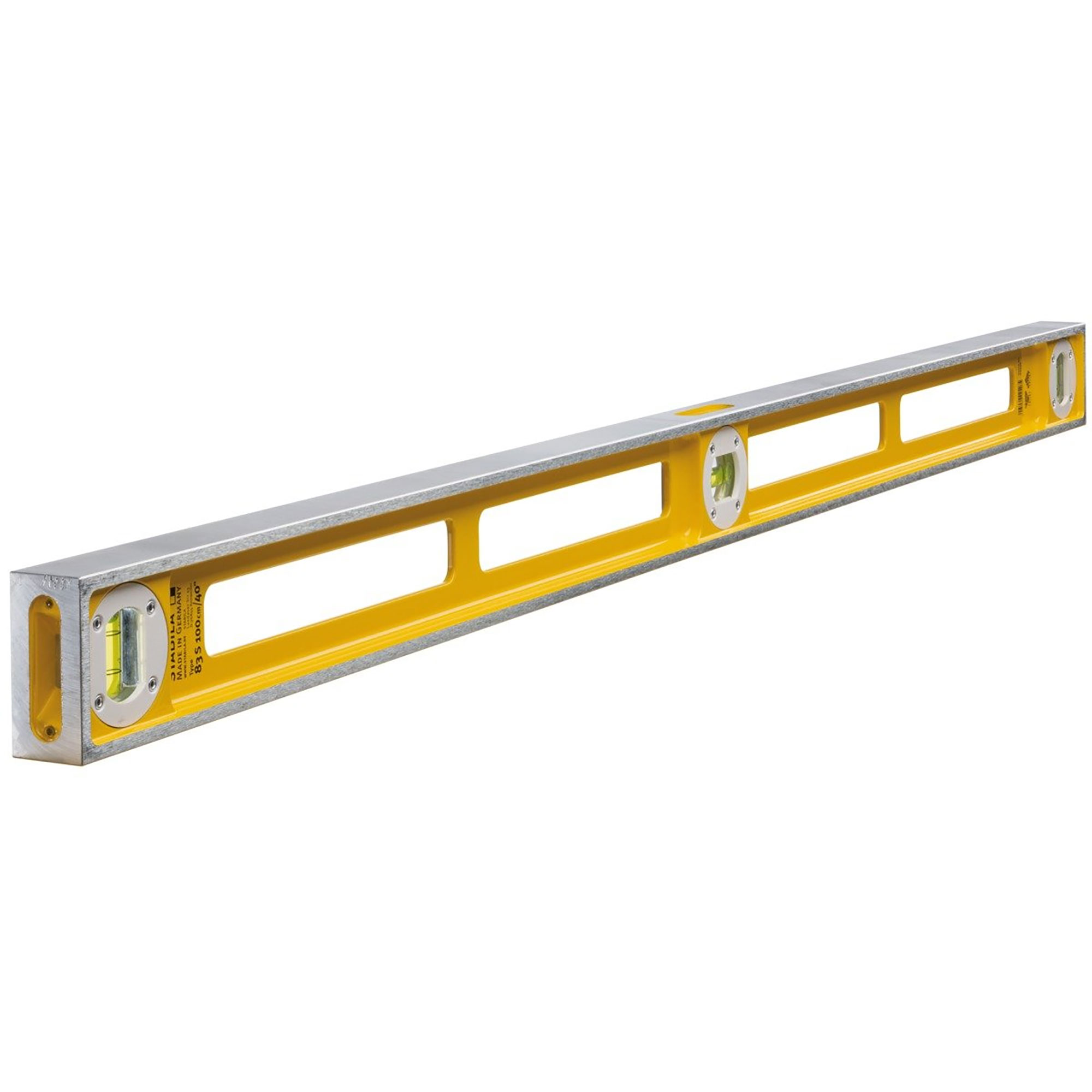 STABILA 83S 1000mm/40" Open Frame Level - Spirit Levels - ToolStore UK