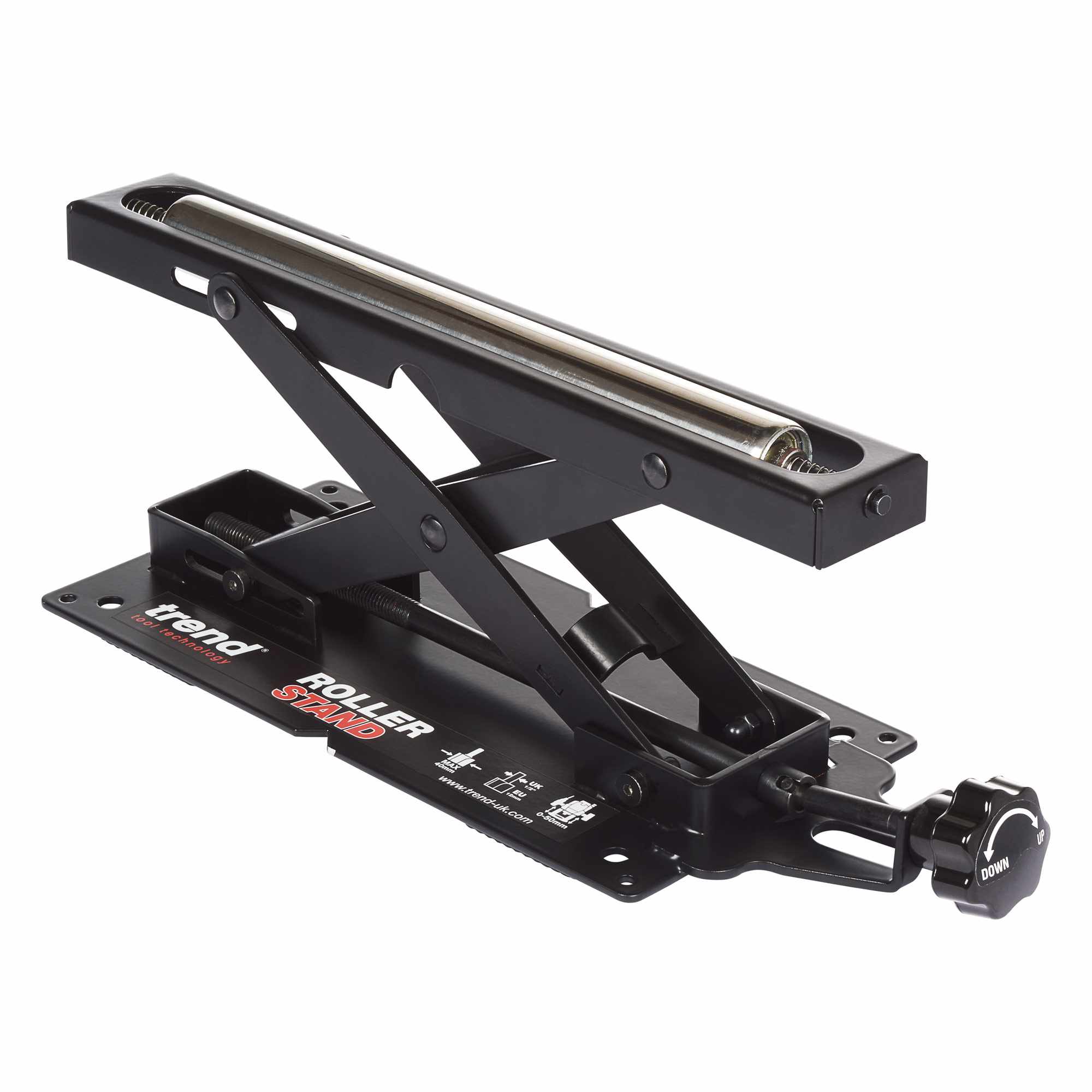 TREND R/STAND/A Adjustable Benchtop Roller Stand - ToolStore UK