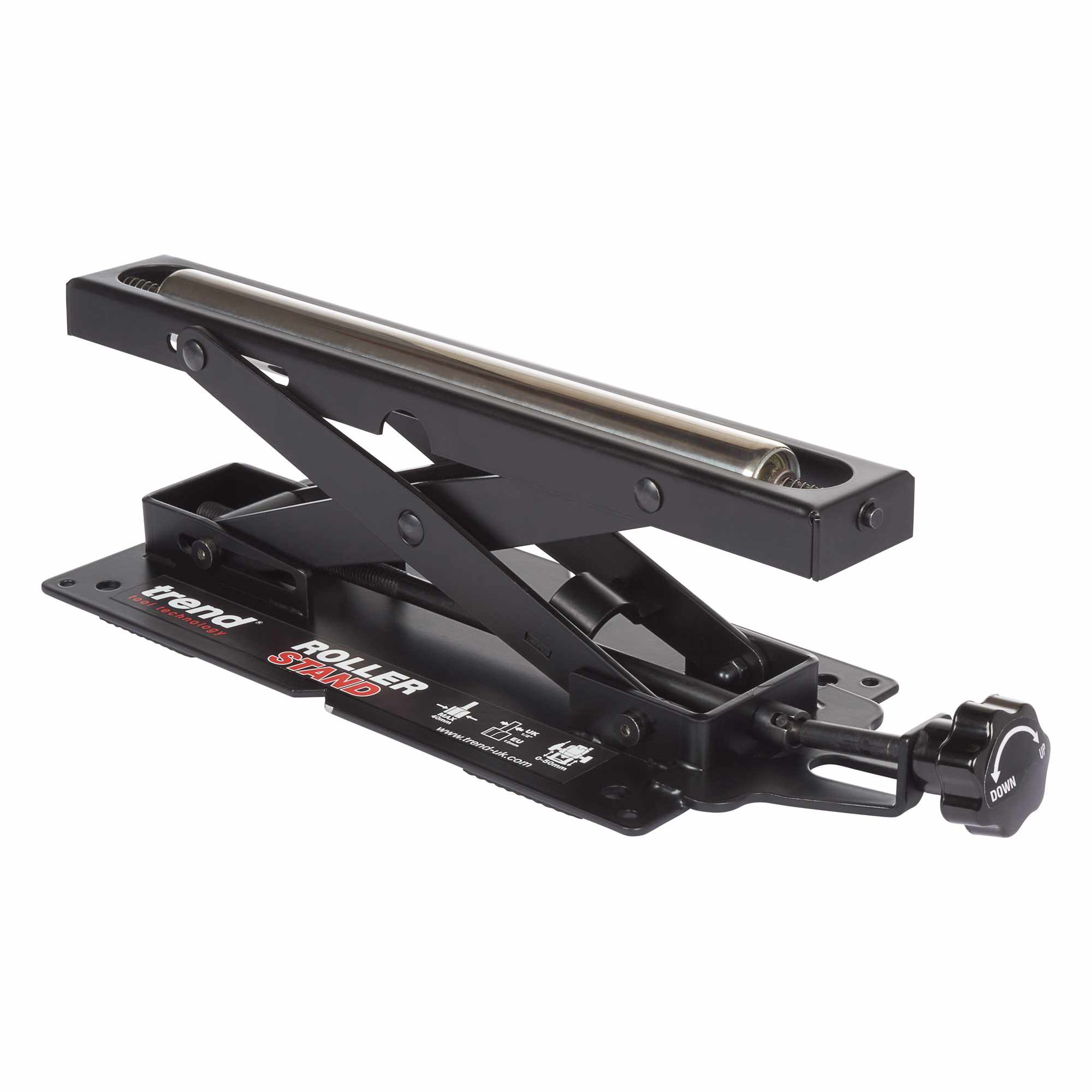 TREND R/STAND/A Adjustable Benchtop Roller Stand - ToolStore UK