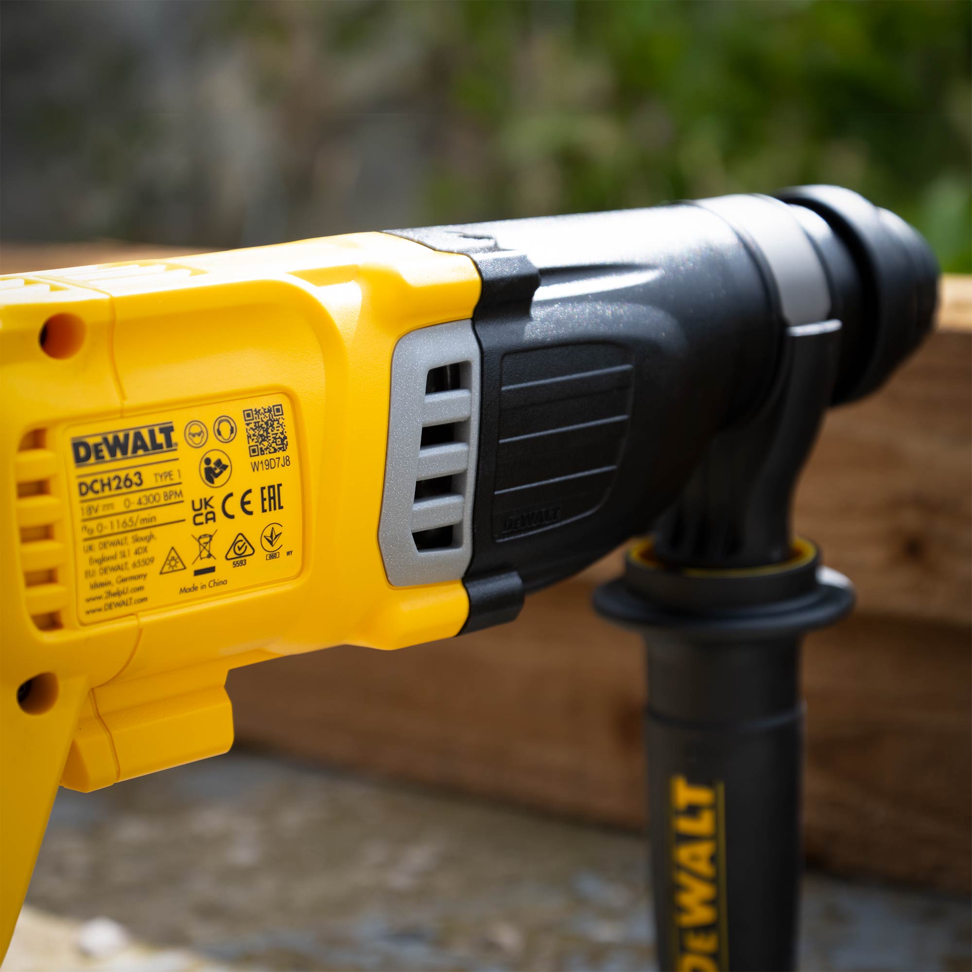 DEWALT DCH263P2 18v Brushless SDS-Plus Hammer Drill - ToolStore UK