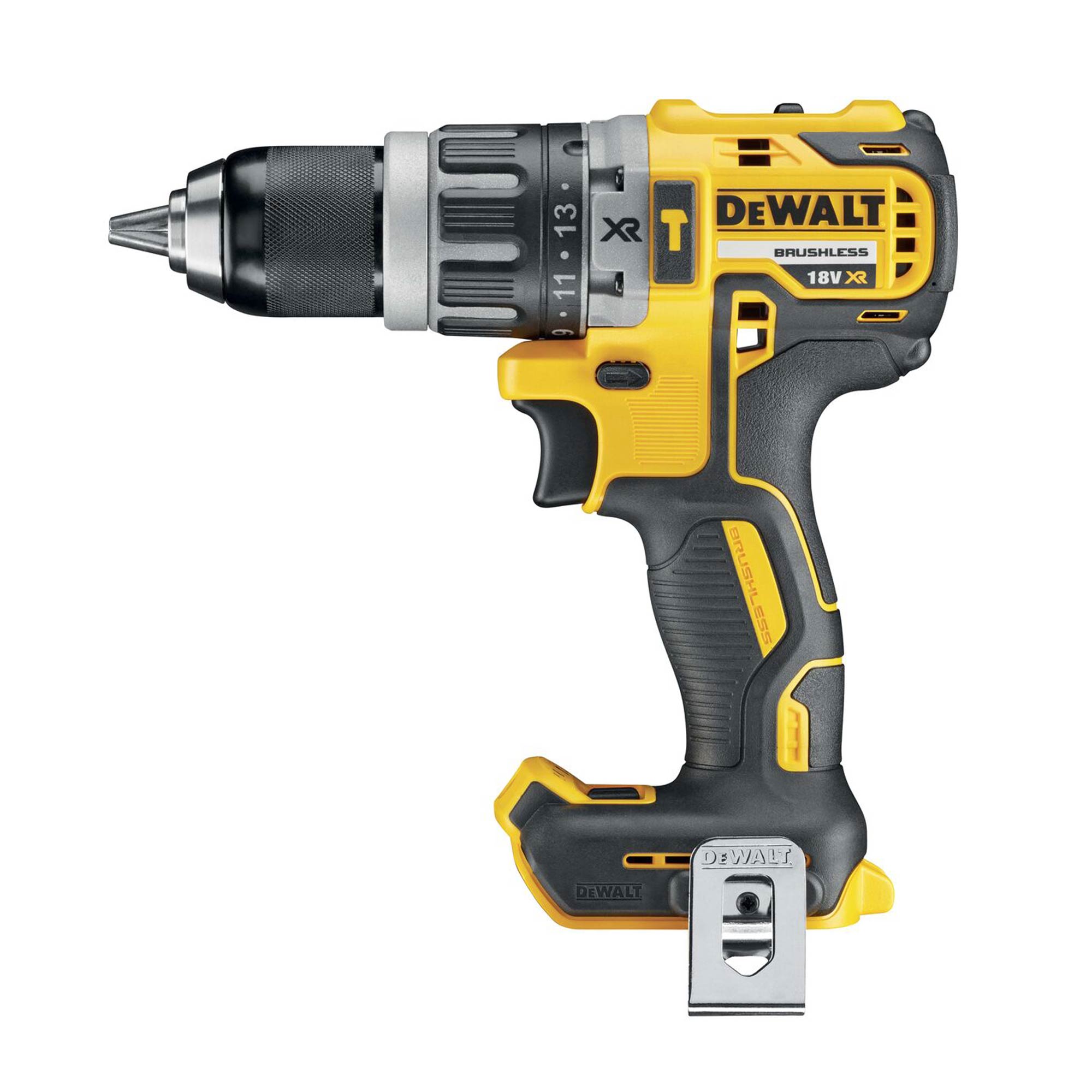 DEWALT DCD796N 18v XR Brushless Combi Drill - ToolStore UK