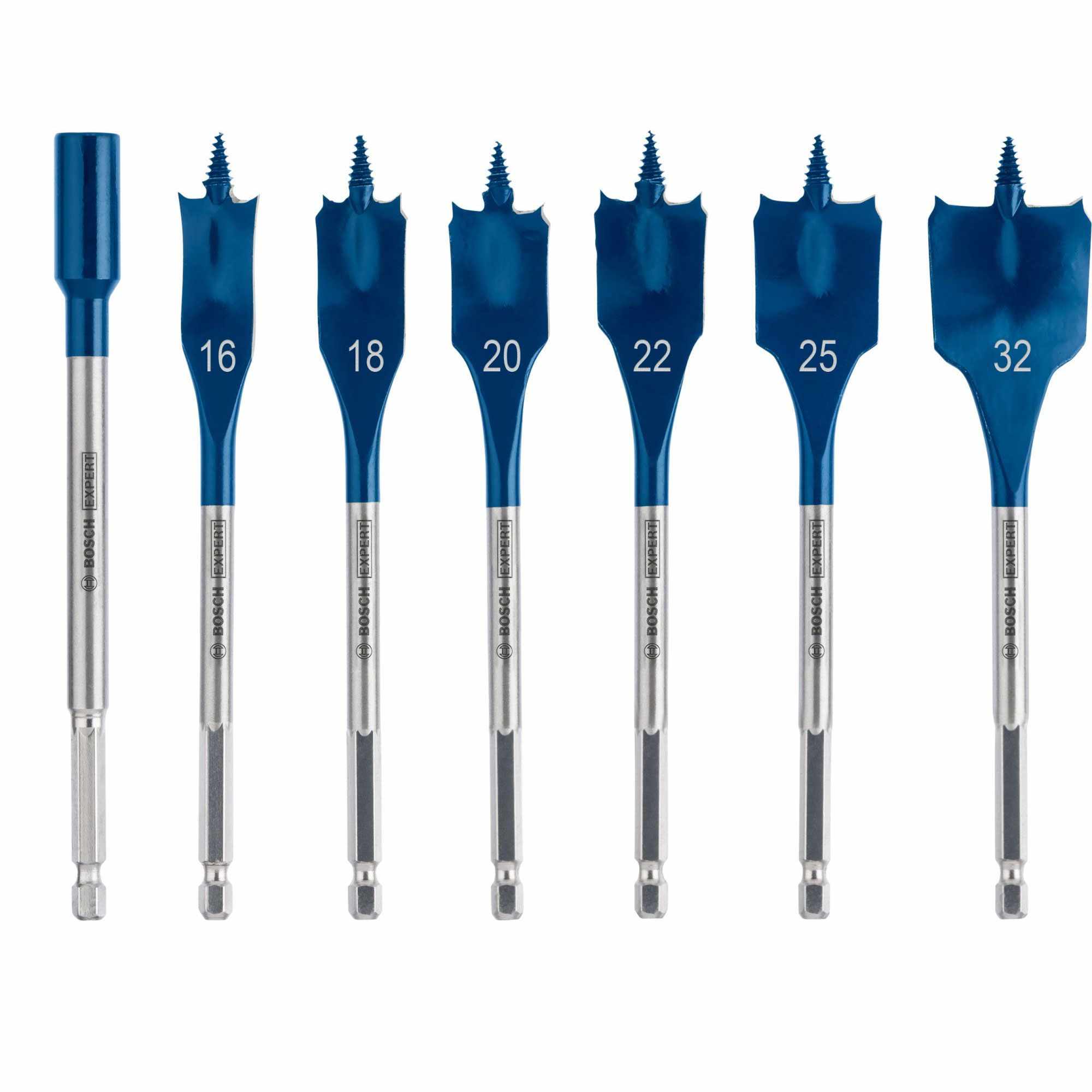 BOSCH 2608900334 7 piece Self Cut Speed Bit Set - ToolStore UK