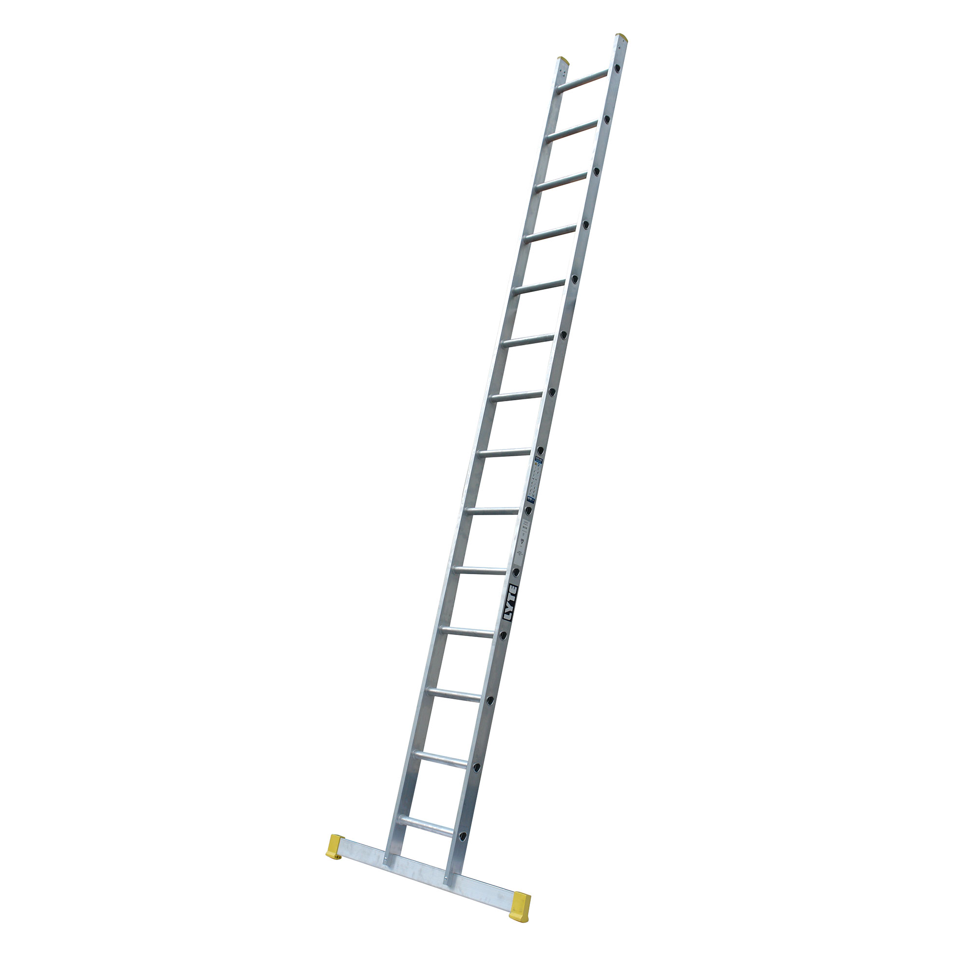 LYTE NELT140 Single Section Trade Ladder 14 Rung 4.07m - ToolStore UK
