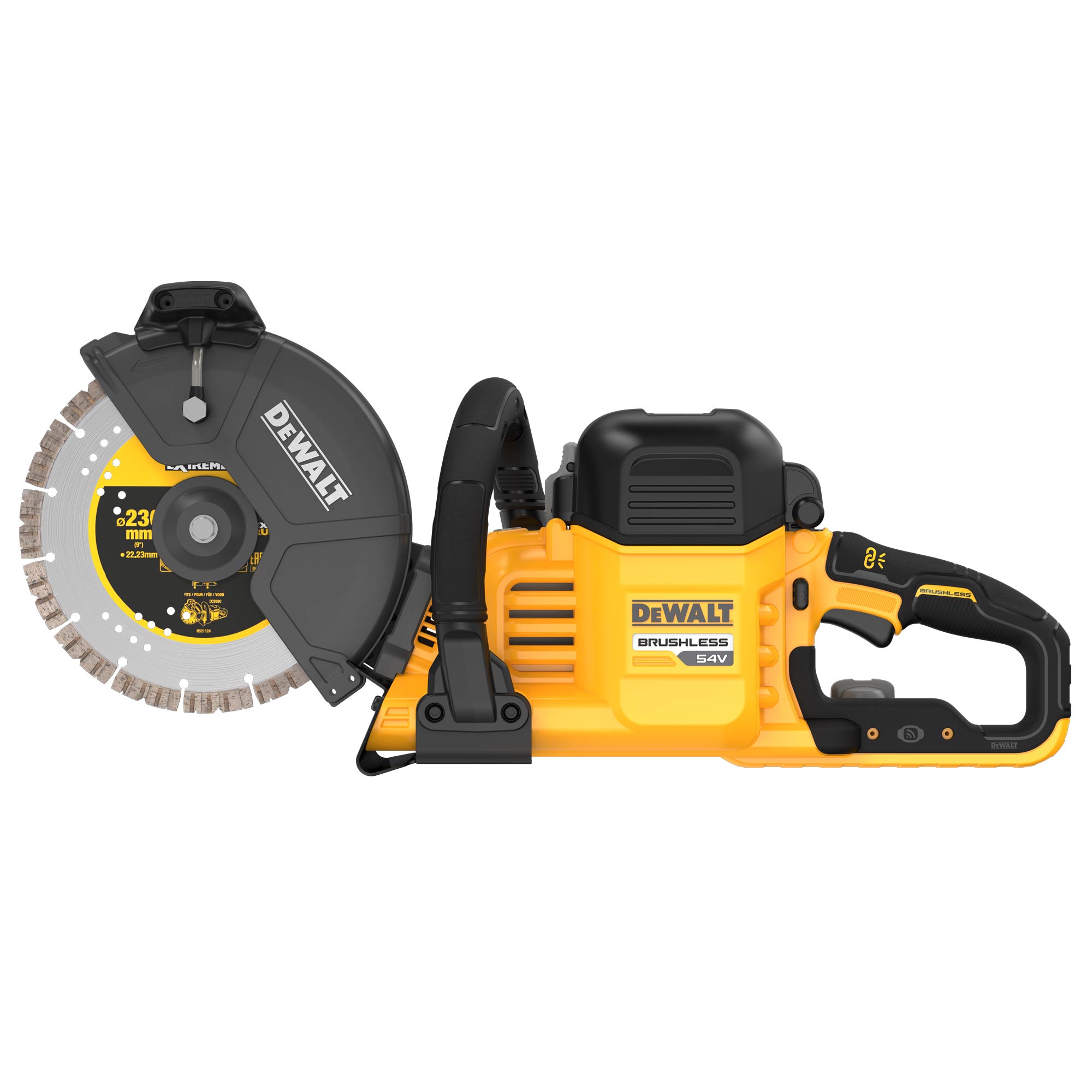 DeWalt DEWALT DCS691X2 54v Flexvolt 230mm Brushless Cut-Off Saw with 2 ...