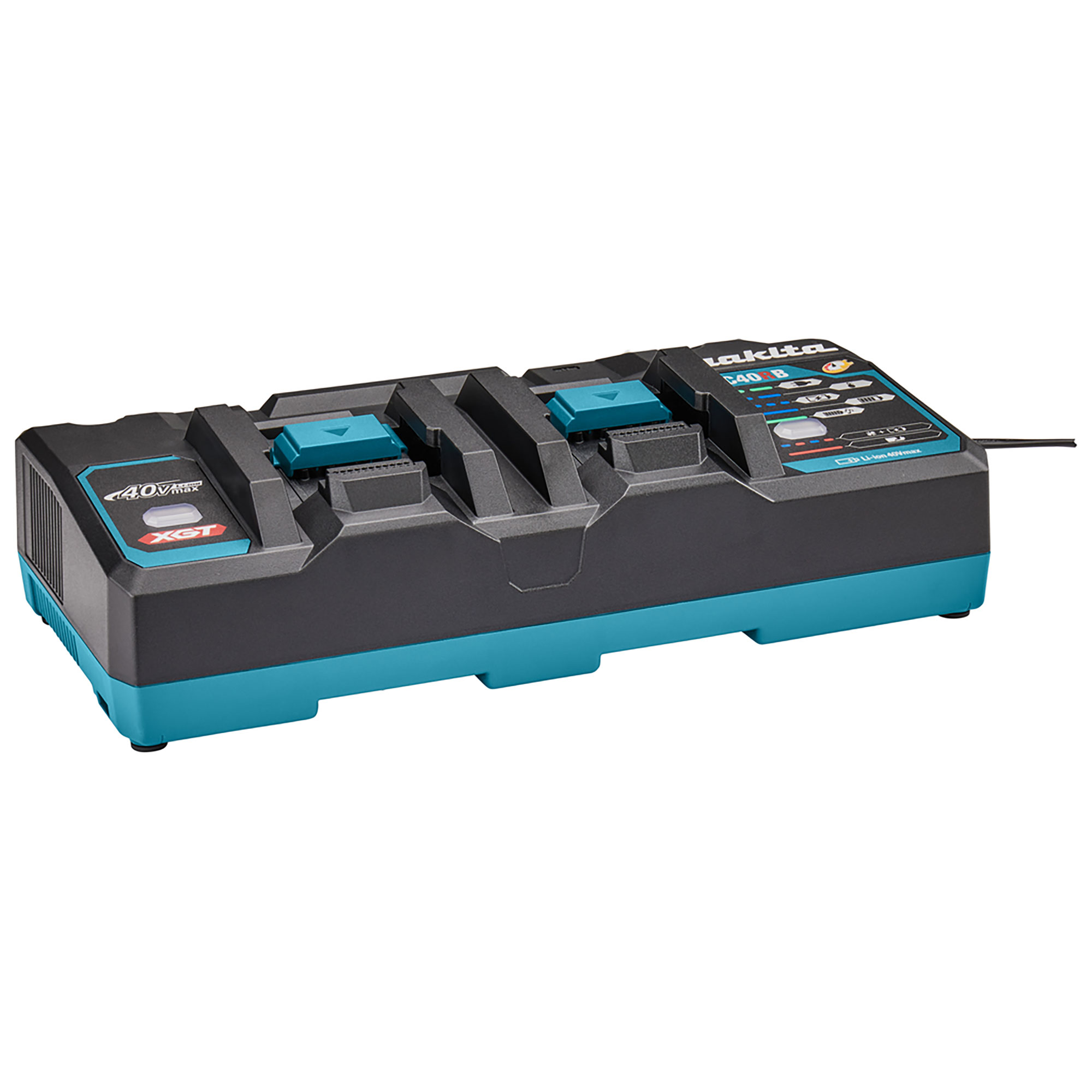 Makita DC40RB 40v Max XGT Twin Port Charger (240v) - ToolStore UK