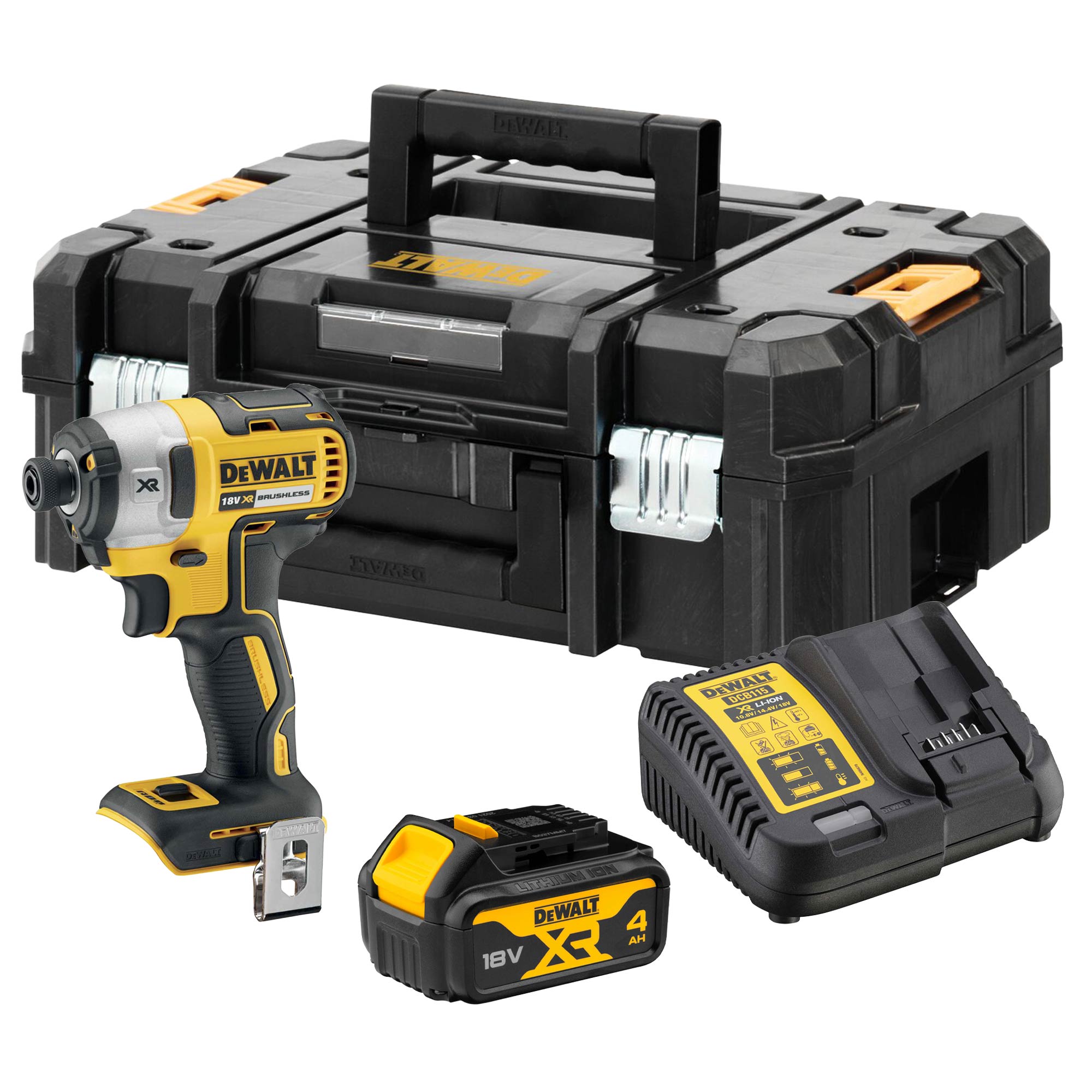 DEWALT DCF887M1 18v Brushless Impact Driver with 1x4ah Battery - ToolStore UK