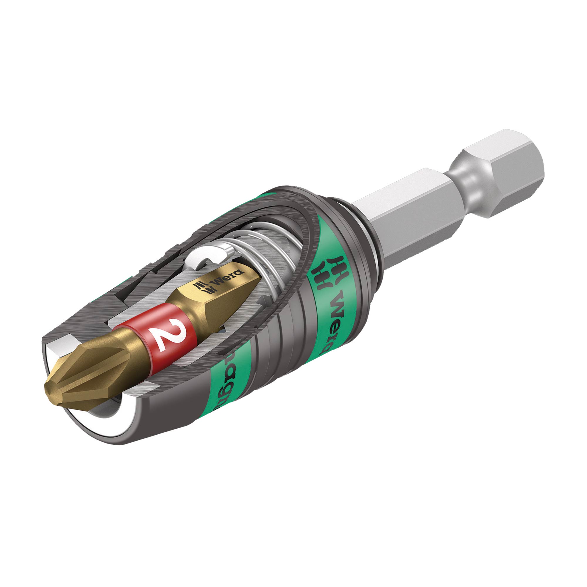 WERA 887/4RRSB Rapidaptor Magnetic Bit Holder - ToolStore UK