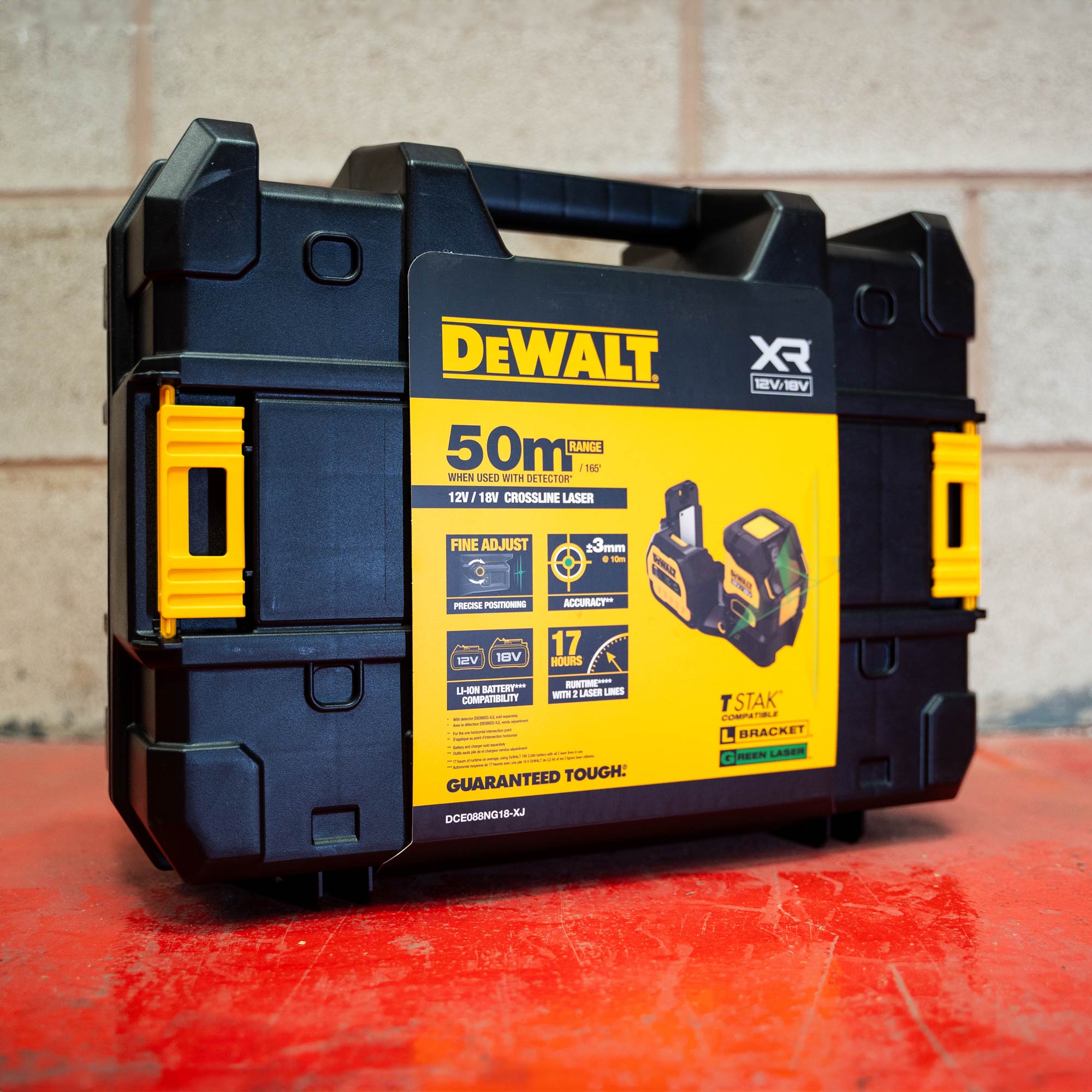 DeWalt DEWALT DCE088NG18 18v Green Cross Line Laser BODY ONLY ...