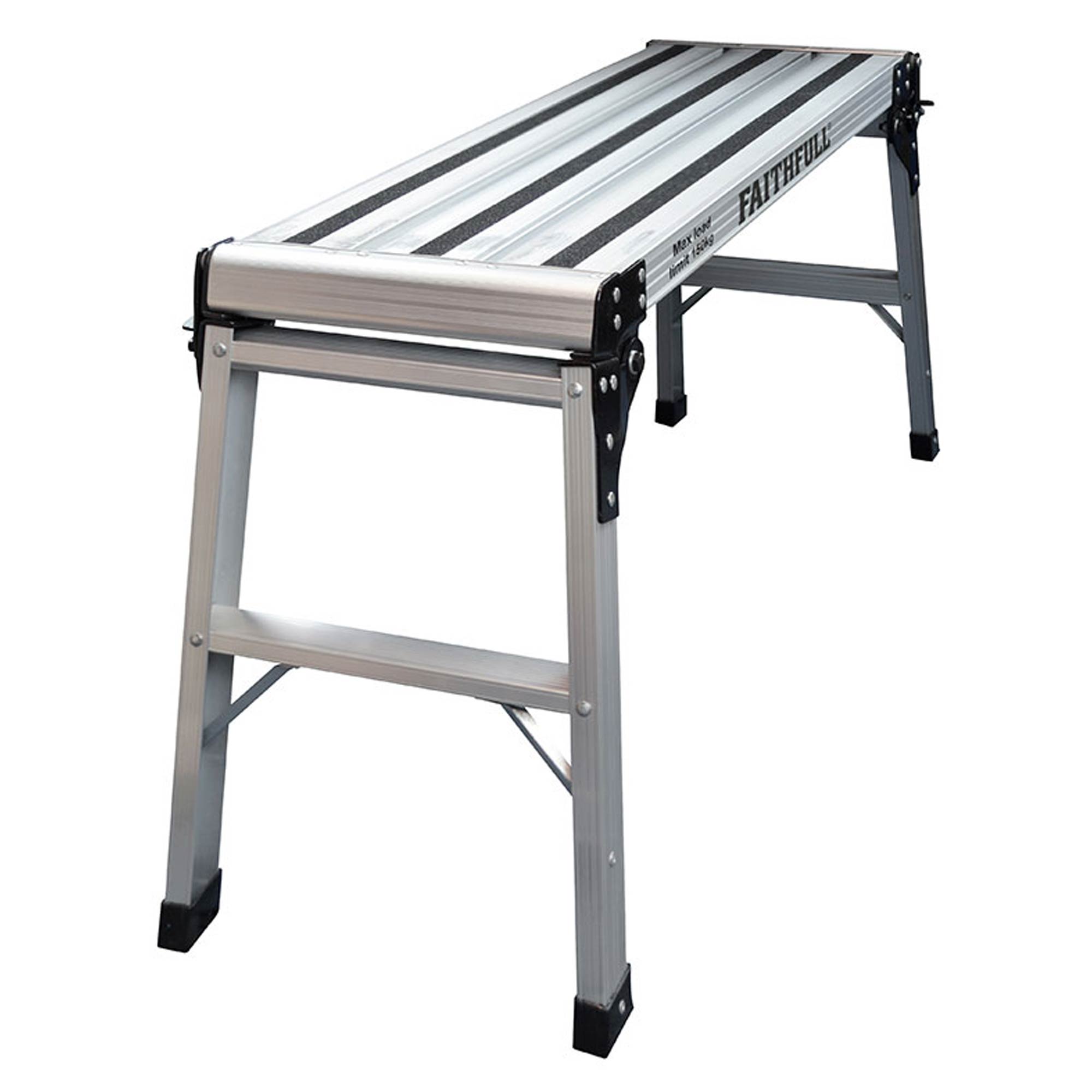 FAITHFULL FAISTEPUP3 Fold Away Alu Hop Up 1000x300mm - ToolStore UK