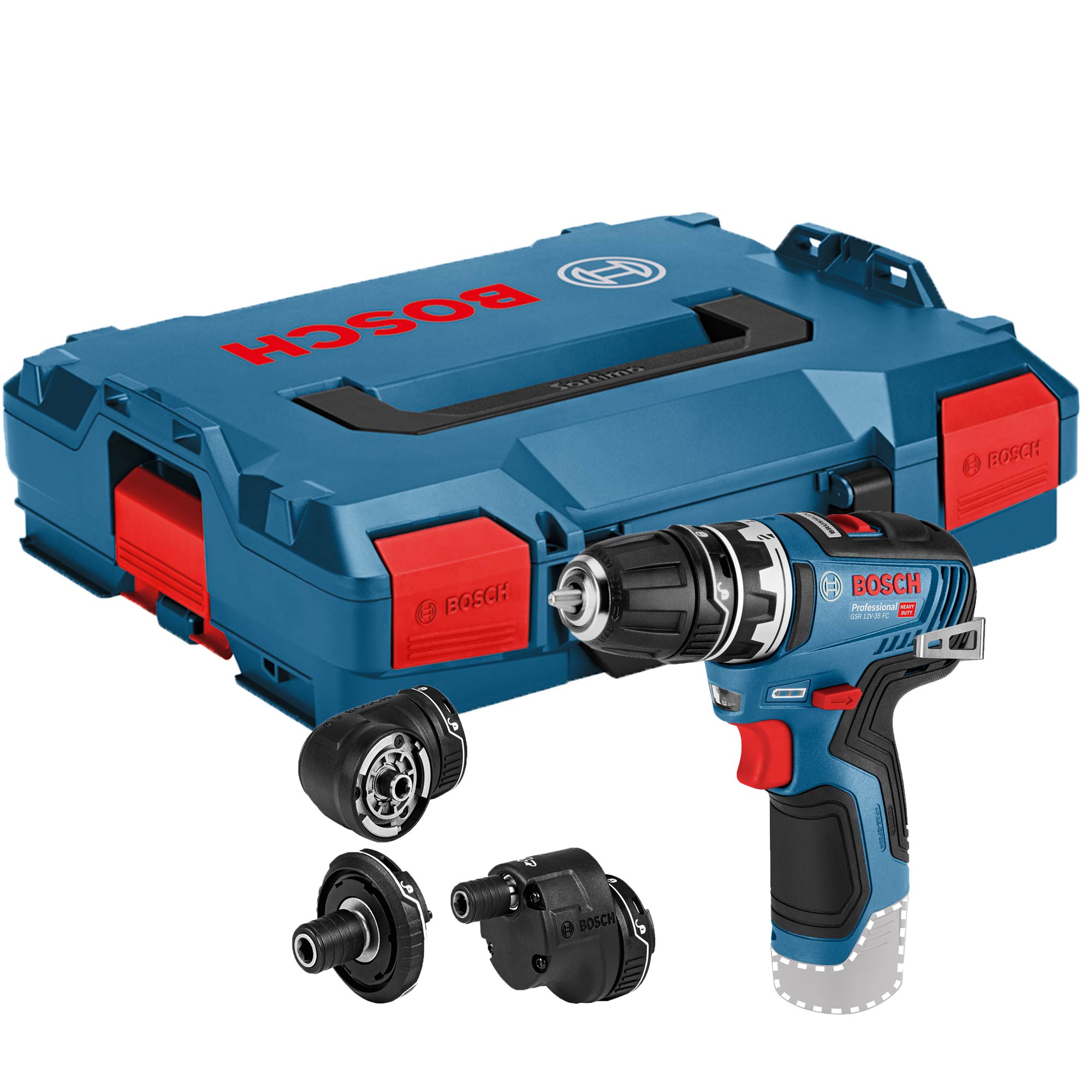BOSCH GSR12V-35FC 12v Brushless Drill Driver BODY ONLY plus 4 ...