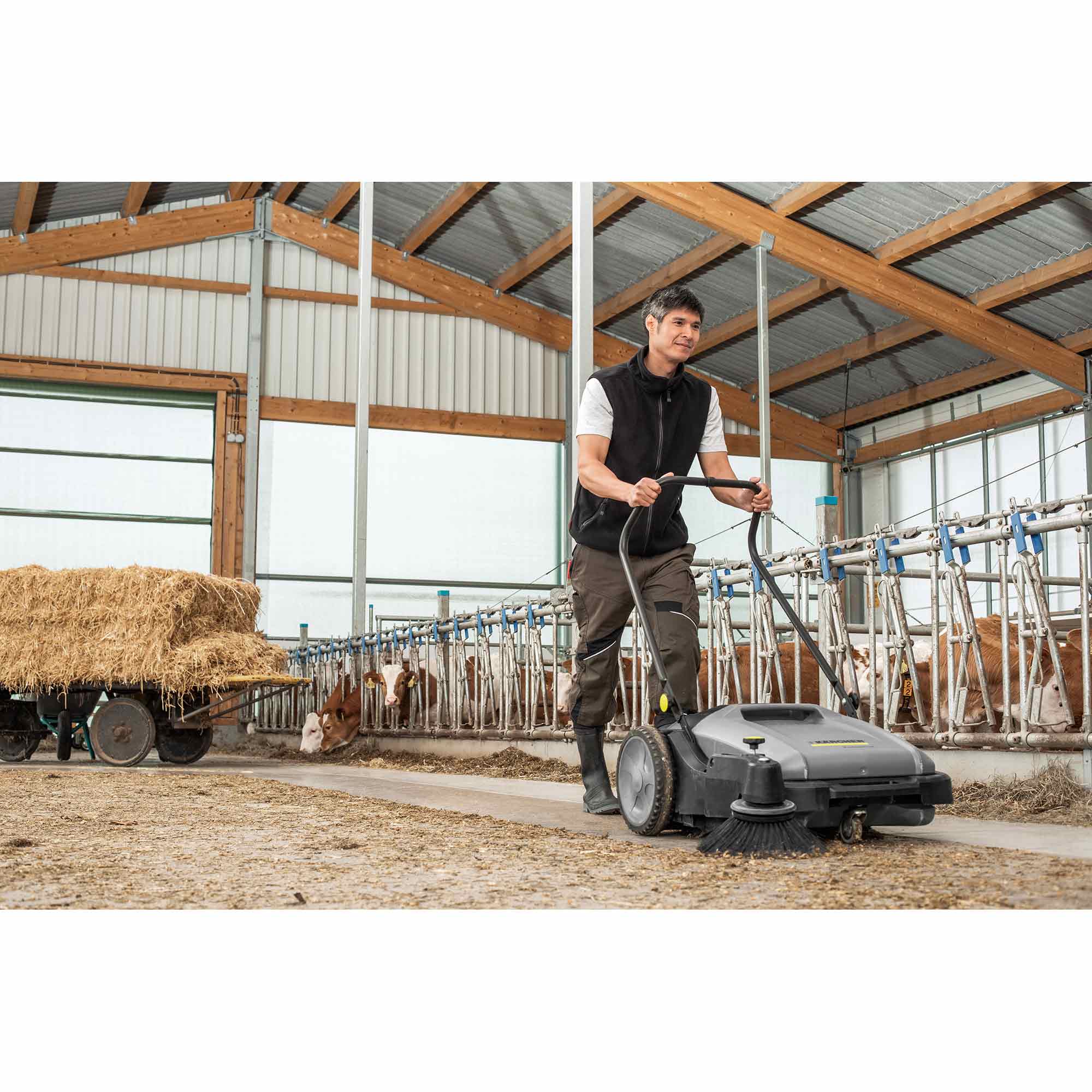 KARCHER KM70/20C Indoor/Outdoor Push Sweeper - ToolStore UK