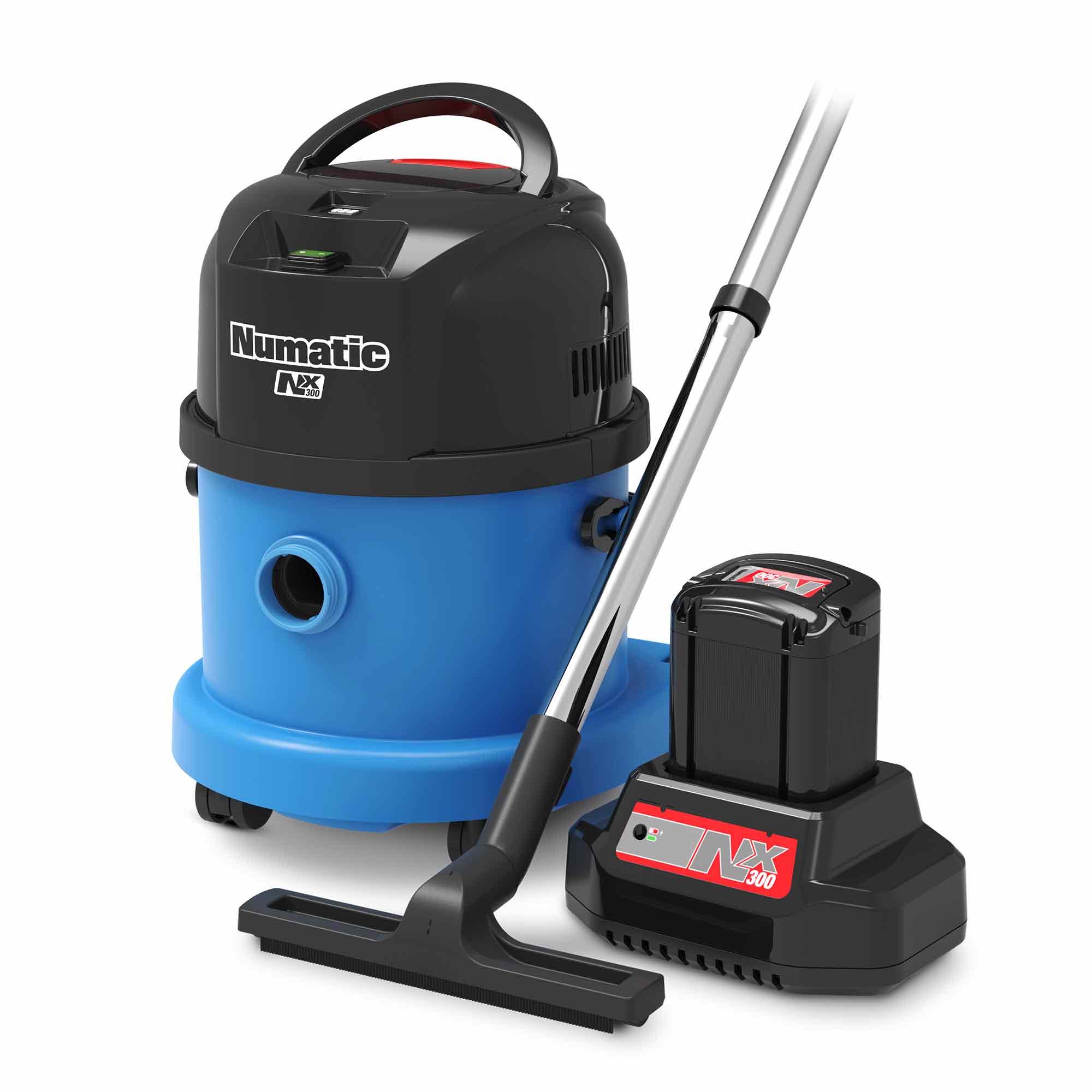 NUMATIC 916730 WBV370NX 36v Blue/Black Vacuum with 1xBattery - ToolStore UK