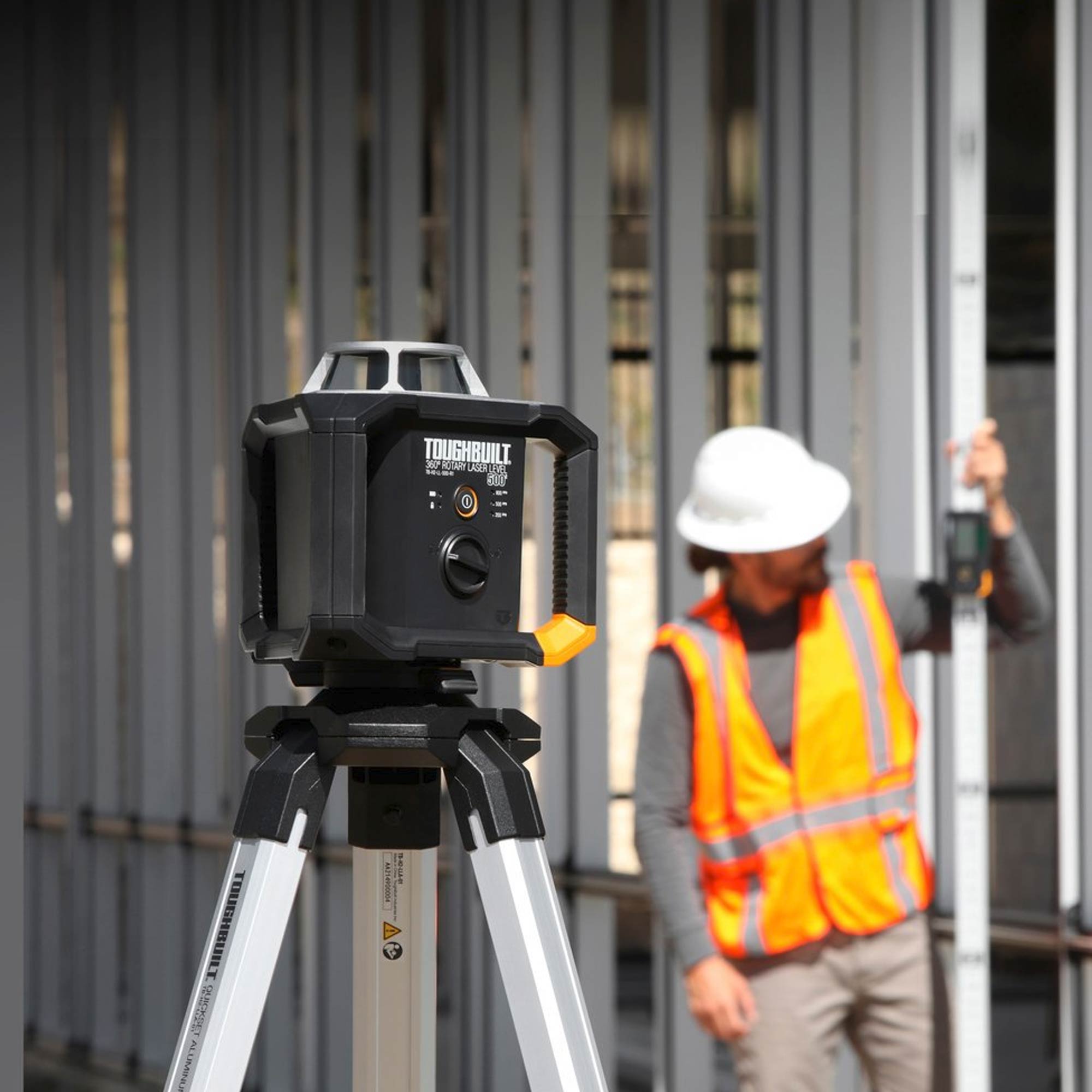 TOUGHBUILT TB-H2S4-LL-M150-R1 360 degree Rotary Laser Level - ToolStore UK