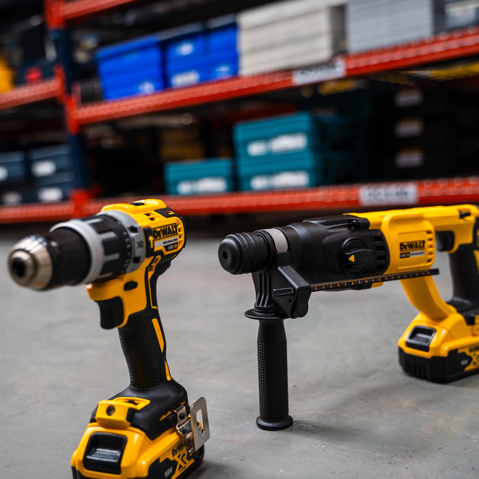 DeWalt DEWALT DCK2071P2T 18v Brushless DCH133/DCD796 Twin Pack with ...