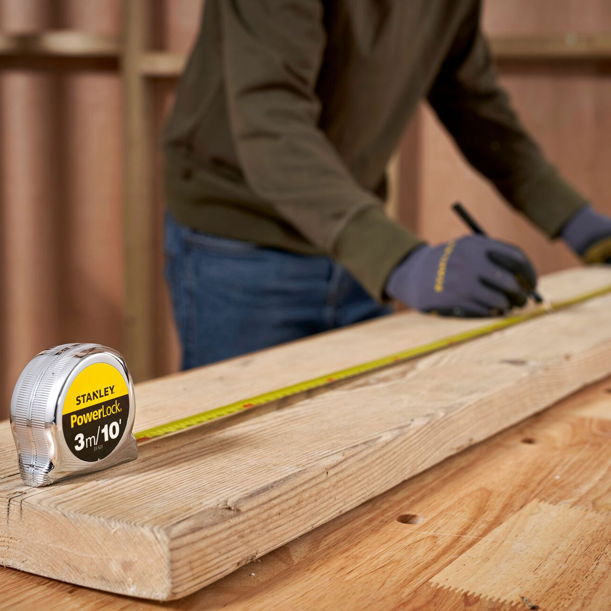 STANLEY 0 33 523 3m x 19mm Powerlock Tape Measure - ToolStore UK