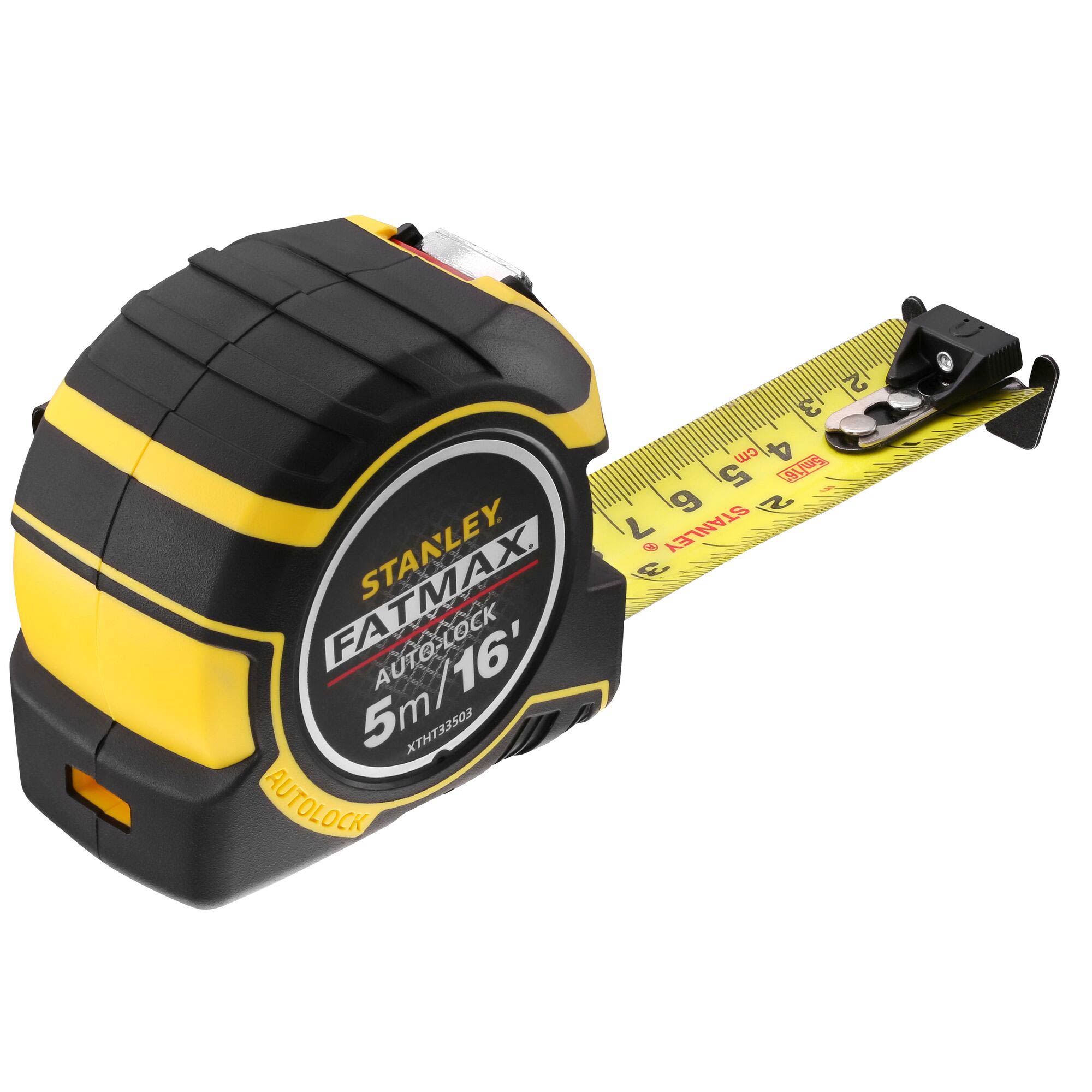 STANLEY XTHT0-33503 Fatmax 5m/16' Autolock Tape - ToolStore UK
