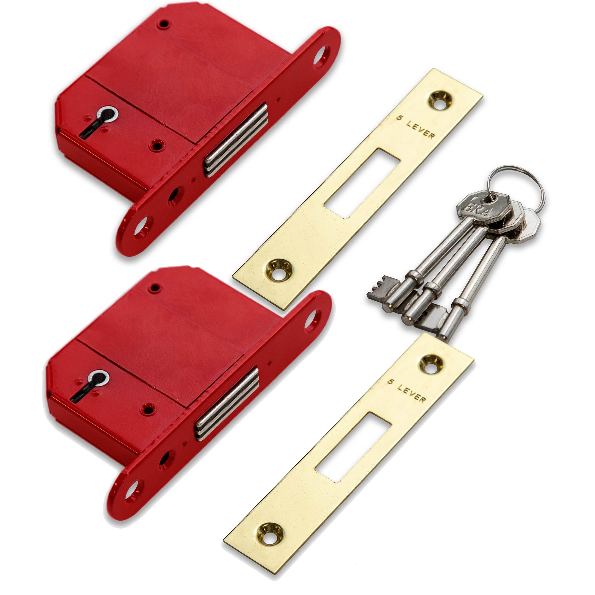 ARMORGARD LOCK-DL2 Pair 5 lever Deadlocks - ToolStore UK