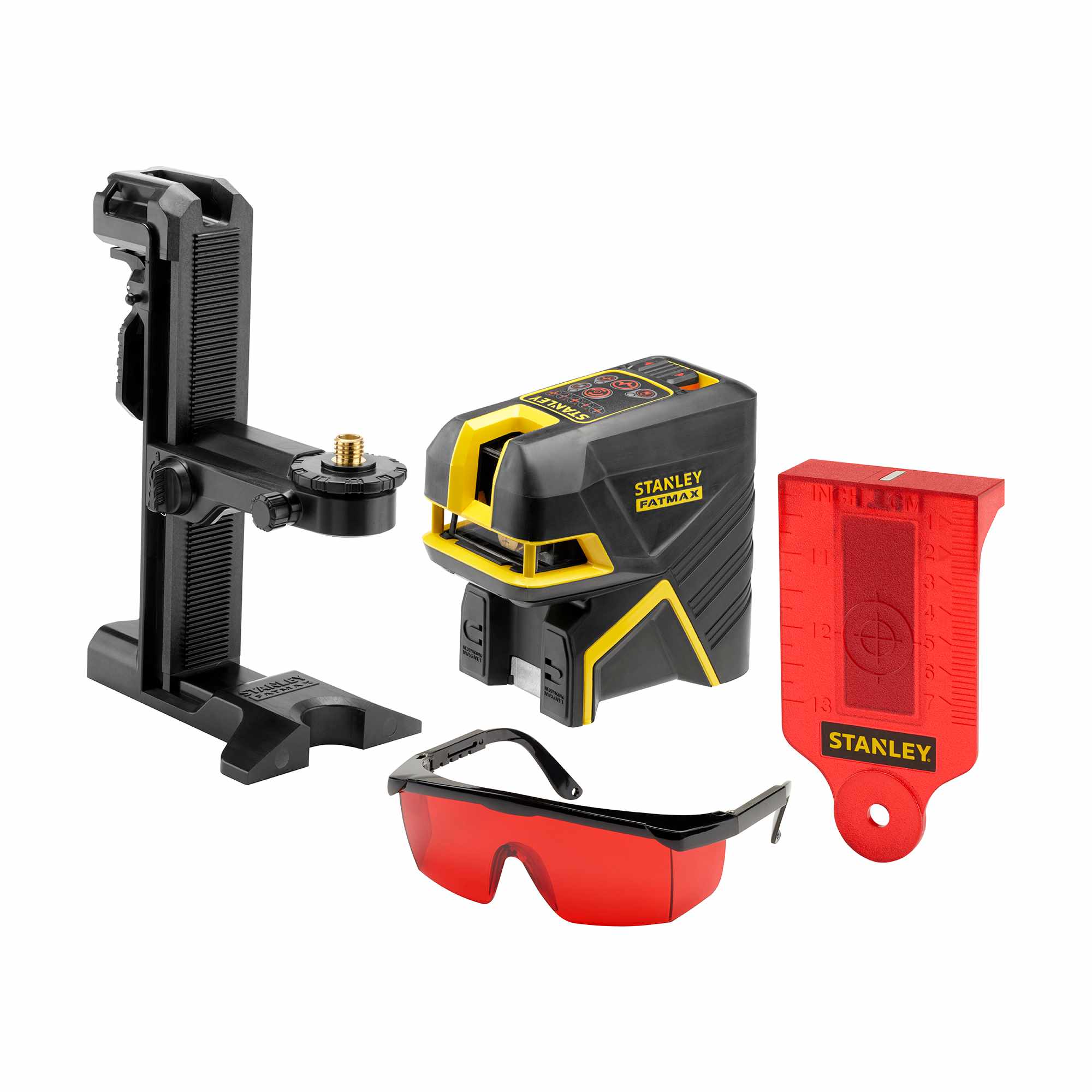 STANLEY SCR-P5 Fatmax Cross / 5 Spot Laser - Red - ToolStore UK