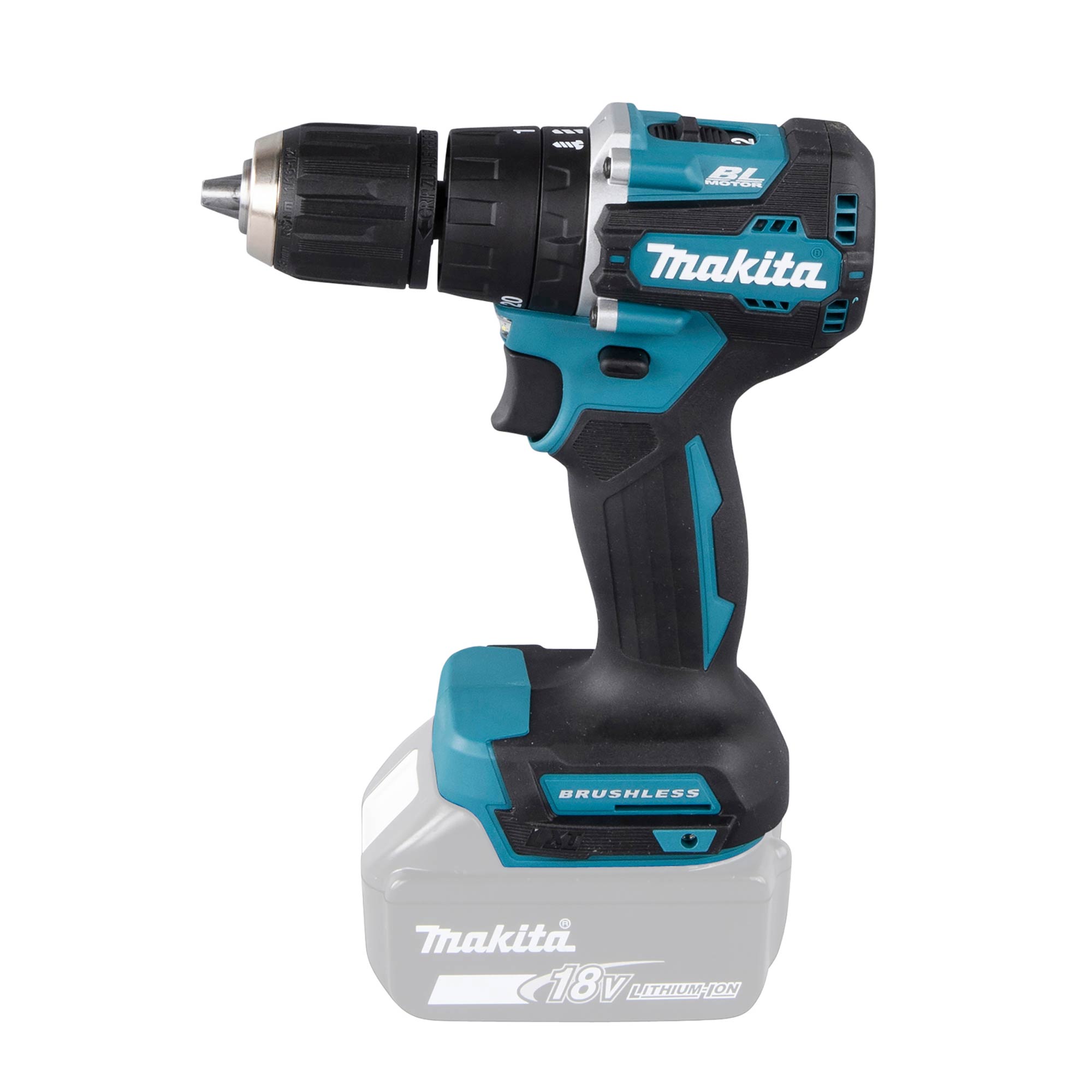Makita MAKITA DHP487Z 18v Brushless Compact Combi Drill BODY ONLY ...