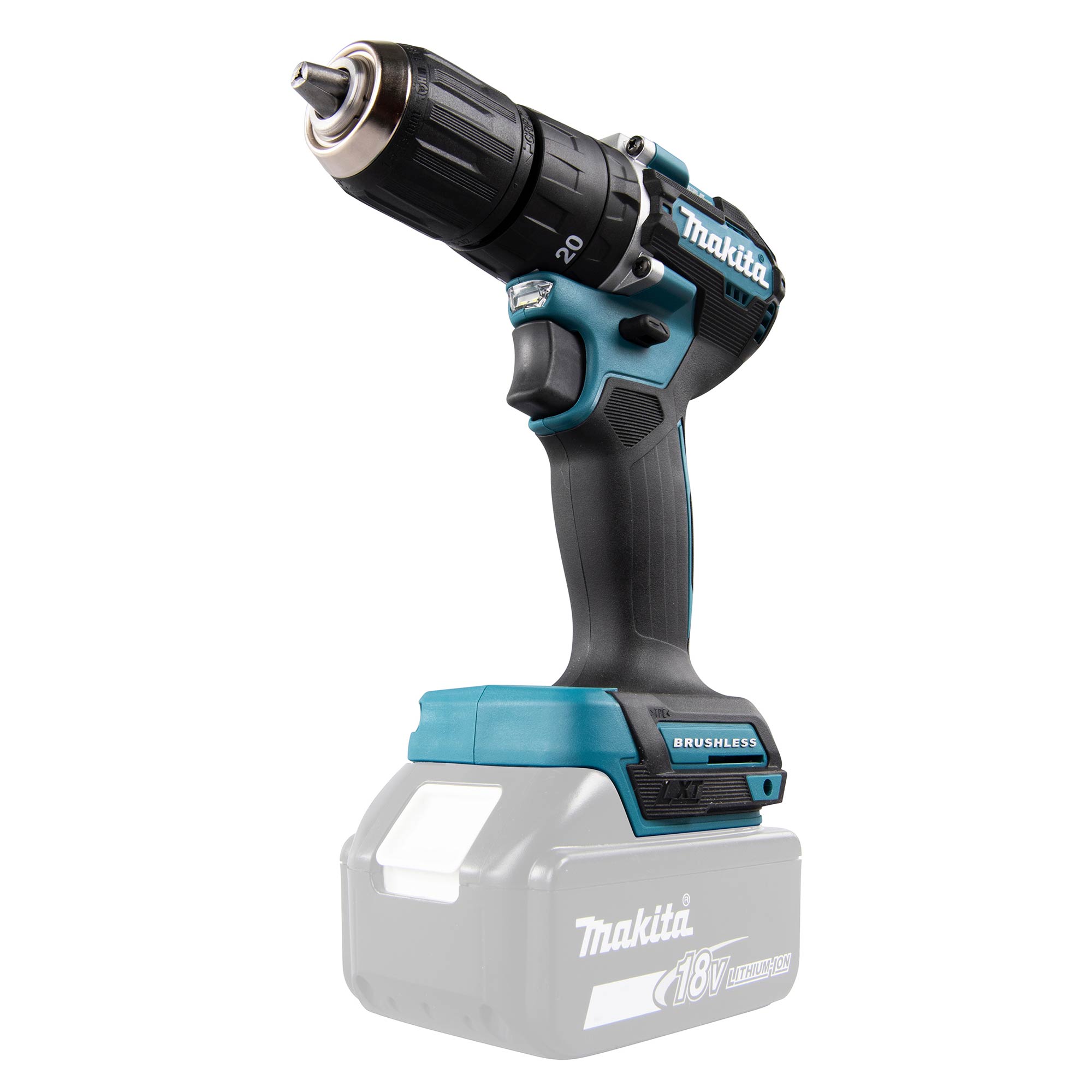 Makita MAKITA DHP487Z 18v Brushless Compact Combi Drill BODY ONLY ...