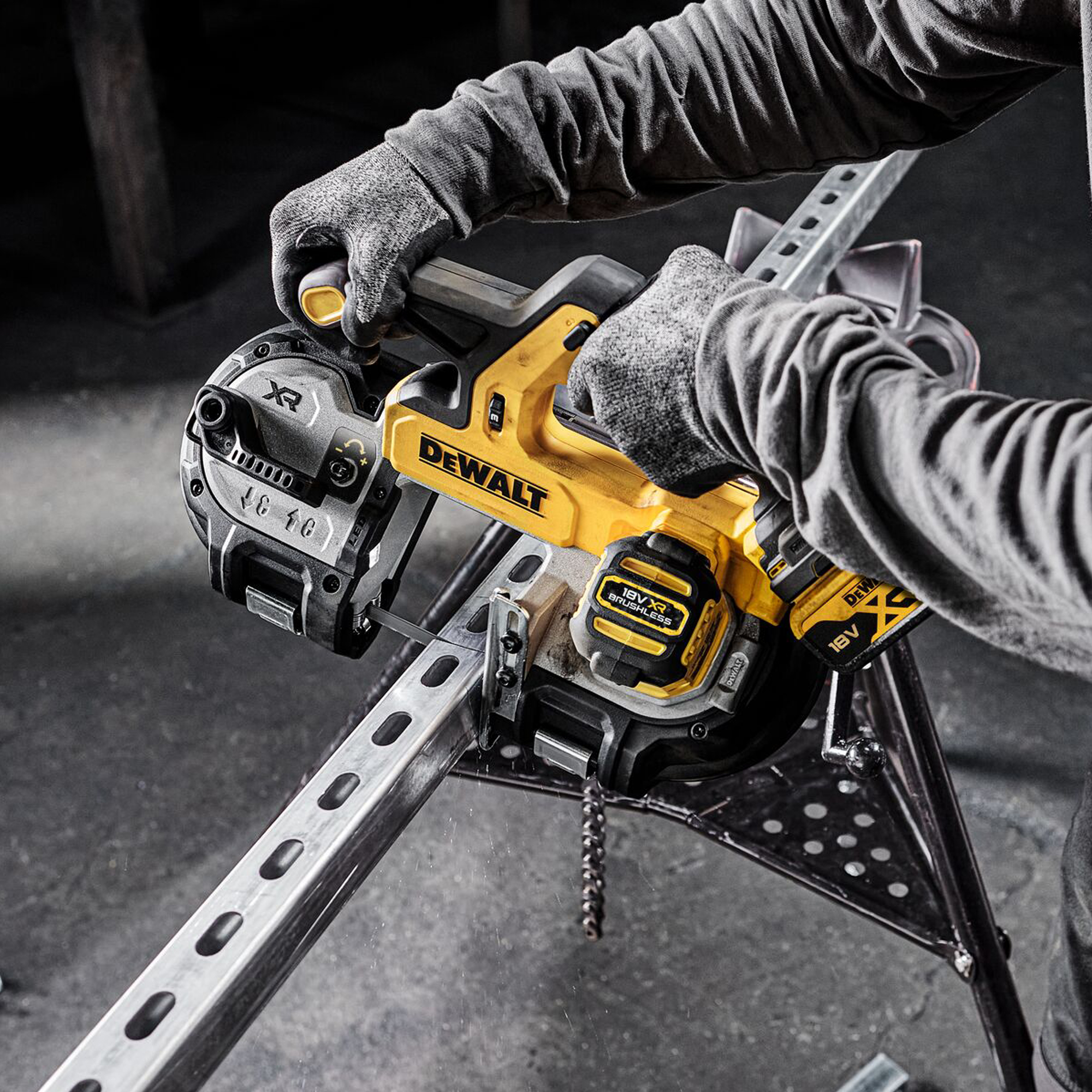 DeWalt DEWALT DCS378N 18v Brushless Mid-Handle Bandsaw BODY ONLY ...