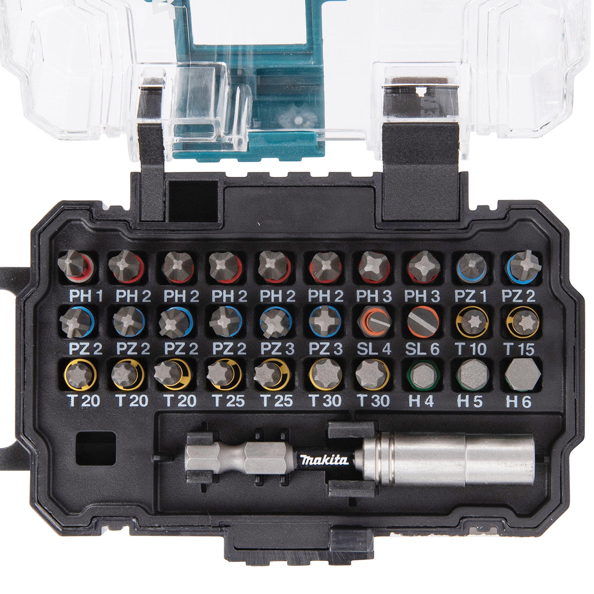 Makita MAKITA E-13552 Premier 31 Piece Torsion Bit Set - ToolStore UK