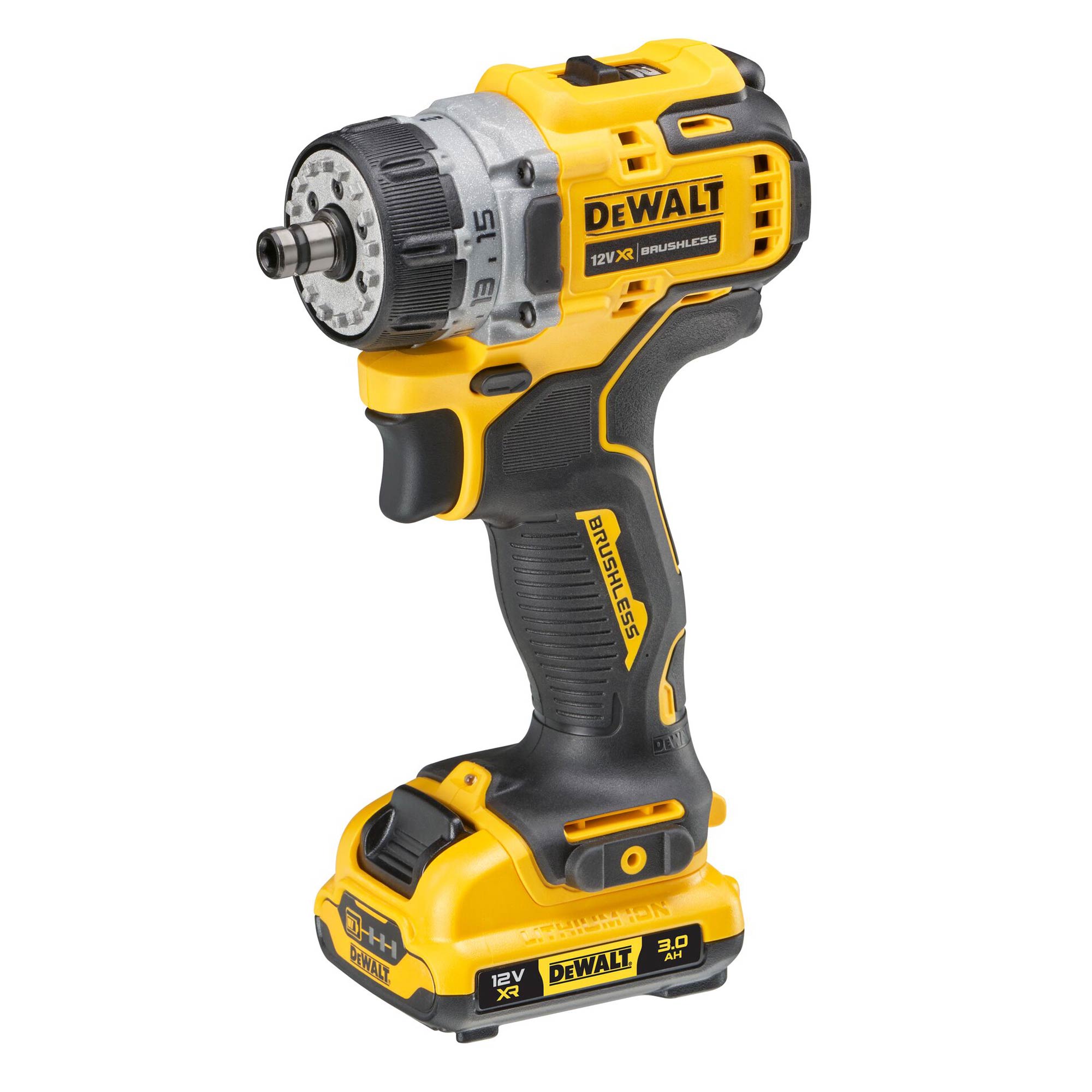 DEWALT DCD703L2T 12v Brushless Multi-Head Drill Driver with 3x3ah ...