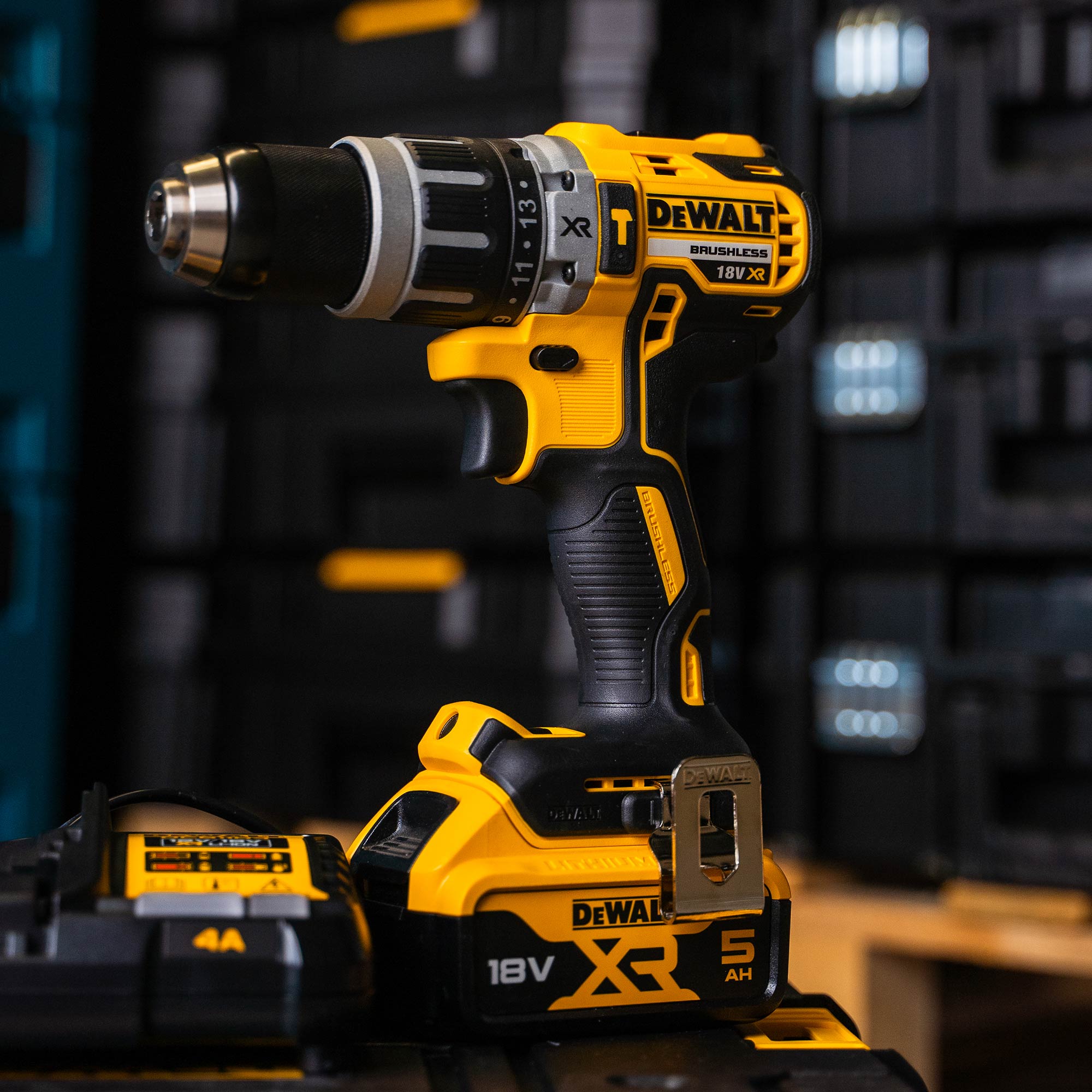 DEWALT DCK266P2T 18v Brushless Combi Drill Kit - ToolStore UK