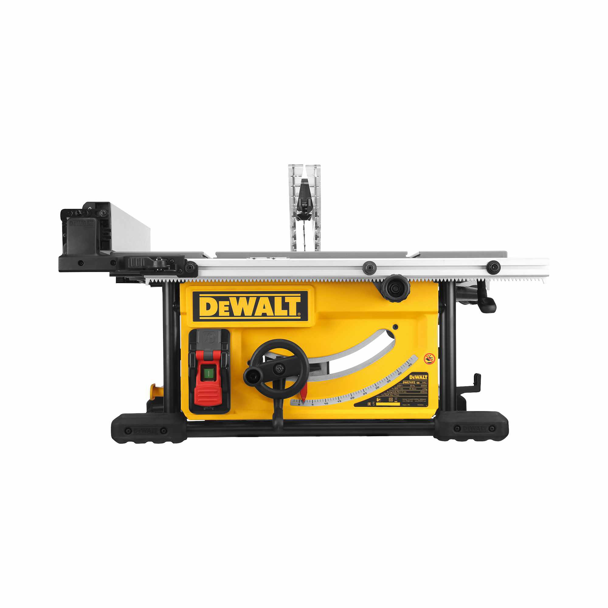 DeWalt DWE7492 Table Saw | 240v 250mm 2000w - ToolStore UK