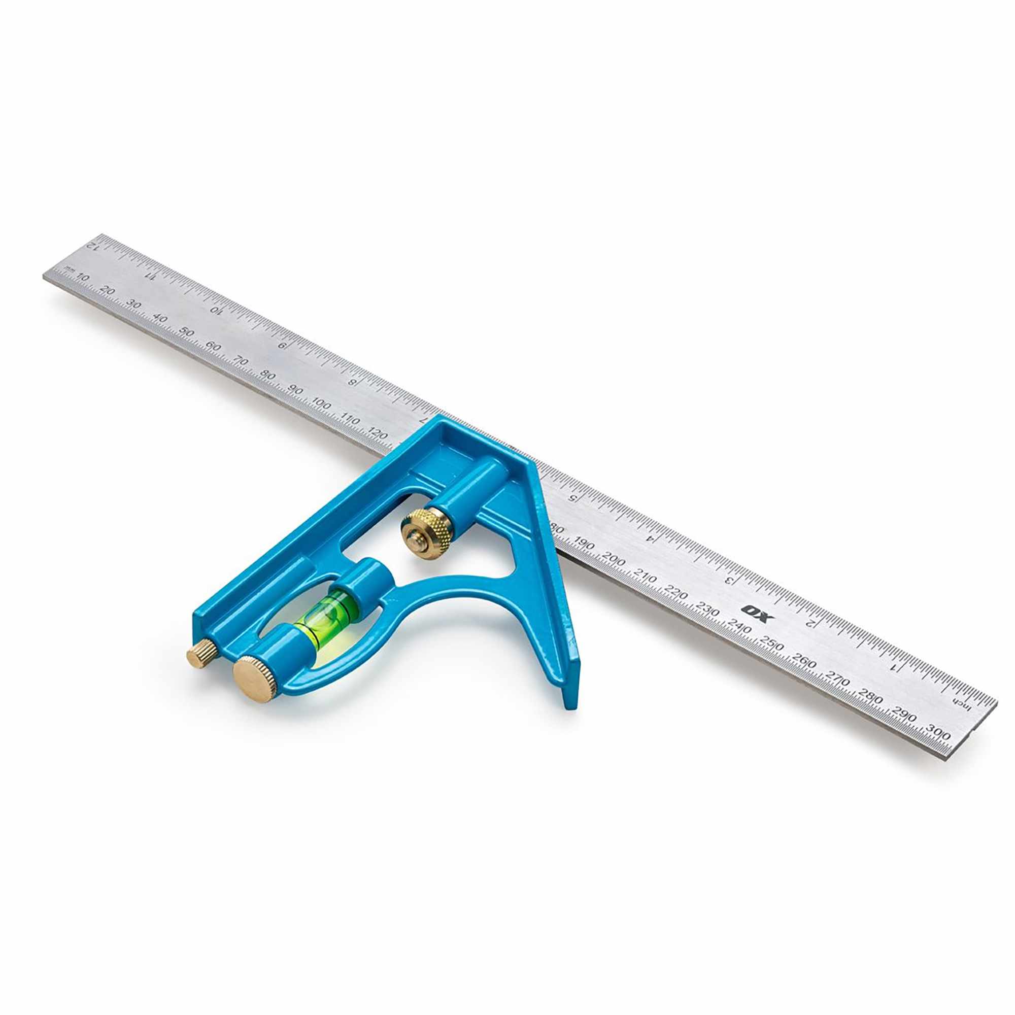 OX TOOLS Pro Combination Square - 300mm / 12" - ToolStore UK
