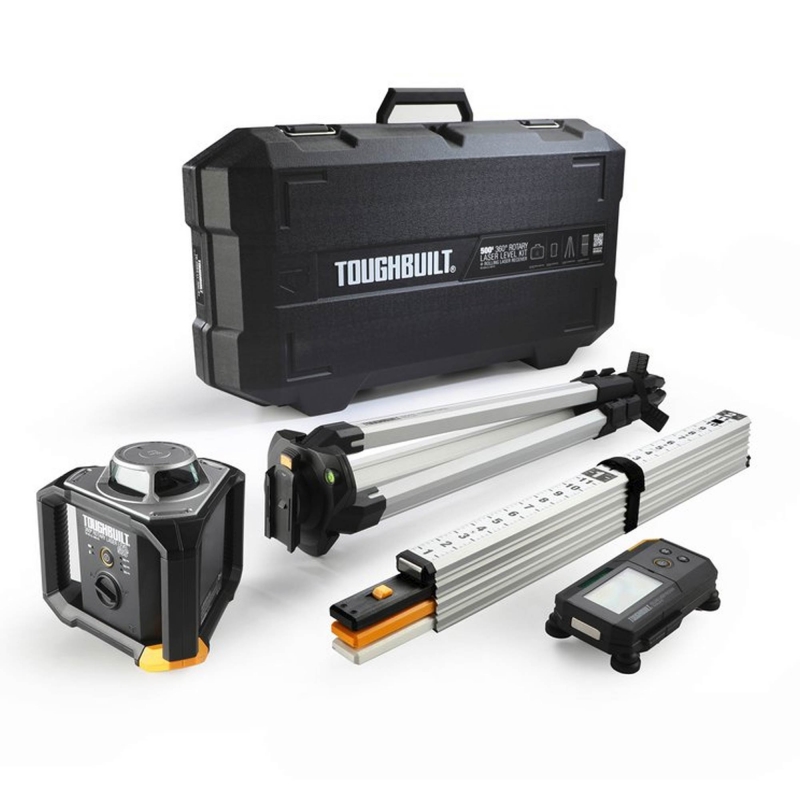 TOUGHBUILT TB-H2S4-LL-M150-R1 360 degree Rotary Laser Level - ToolStore UK