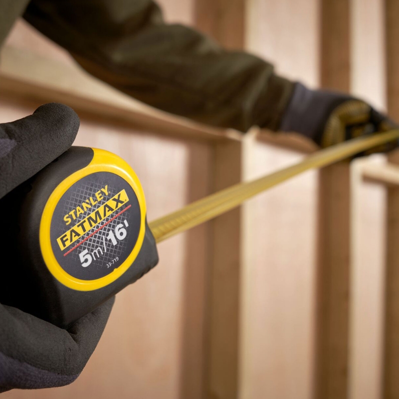 STANLEY 0 33 719 Fatmax 5m/16' Tape with Armor - ToolStore UK