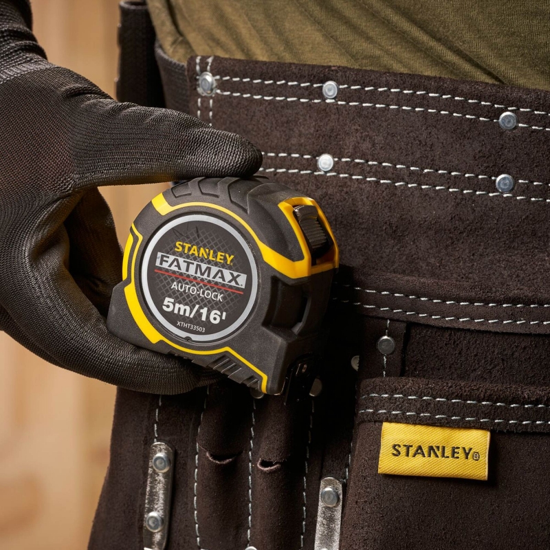 STANLEY XTHT0-33503 Fatmax 5m/16' Autolock Tape - ToolStore UK
